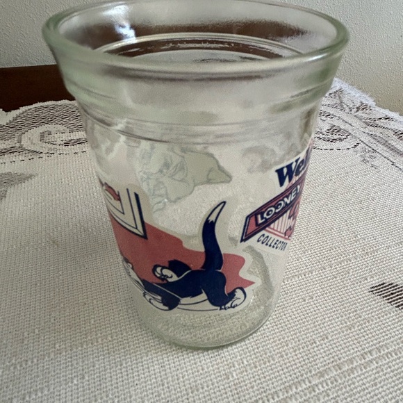 Welch’s | Dining | Vintage Welchs Jelly Jar Juice Glass Cup Looney ...